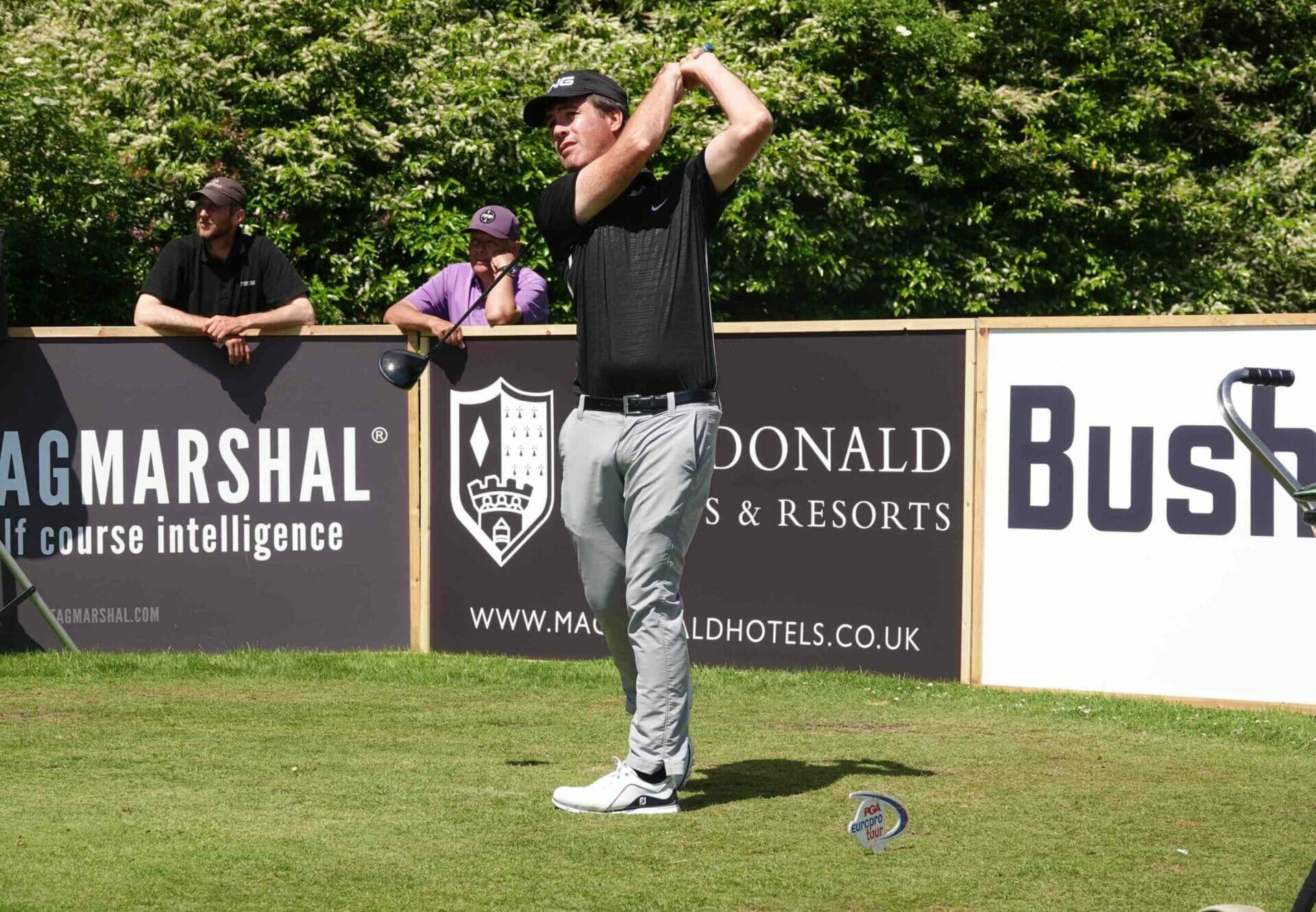 Rice simmers into second spot at Motocaddy Masters - Irish Golfer