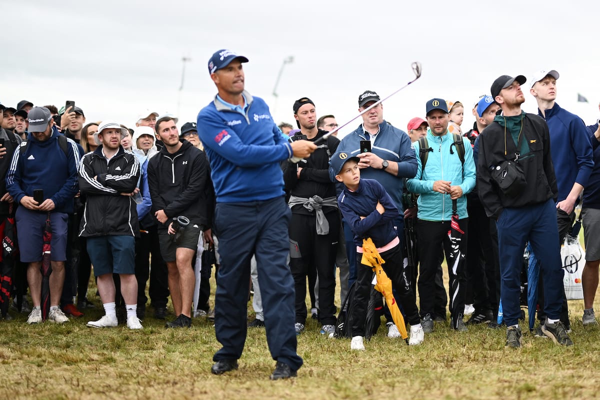 Harrington: "Rory isn't going to win tournaments putting like that ...